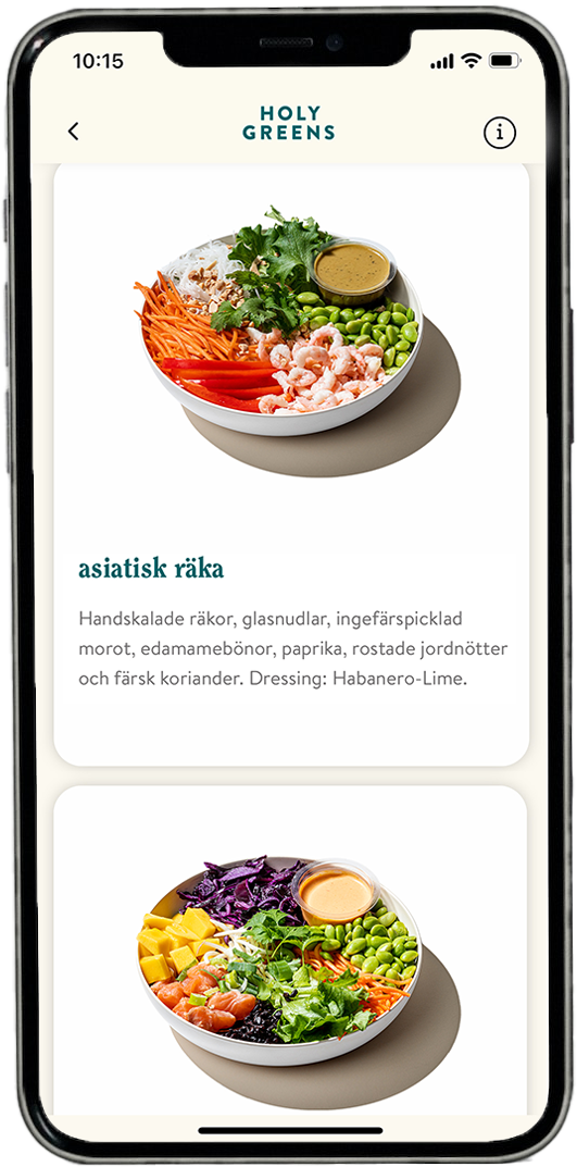 Holy Greens - Kreativa sallader och hot bowls